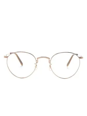 Oliver Spencer Round-frame Titanium Eyeglasses