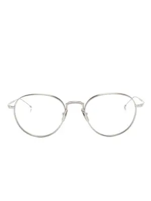 Thom Browne Round-frame Glasses - Silver