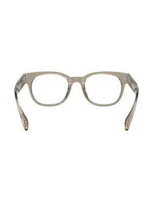 Oliver Spencer Afton Square-frame Glasses - Neutrals