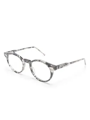Thom Browne Pantos-frame Glasses - Grey