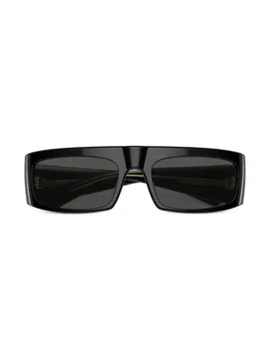 Oliver Spencer 1979c Rectangle Sunglasses - Black