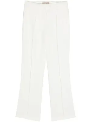 BLANCA VITA Pleomele Cropped Trousers - Neutrals