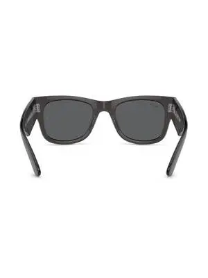 Ray-ban Mega Wayfarer Square Sunglasses - Black