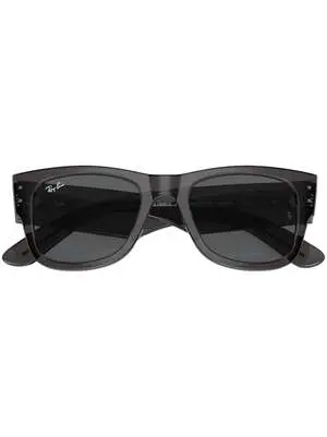 Ray-ban Mega Wayfarer Square Sunglasses - Black