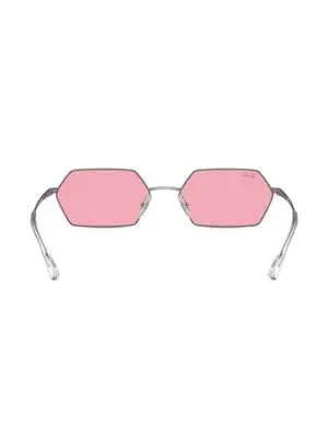 Ray-ban Geometric Frame Sunglasses - Grey