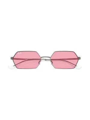 Ray-ban Geometric Frame Sunglasses - Grey