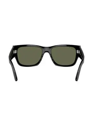 Ray-ban Carlos Rectangle-frame Sunglasses - Black
