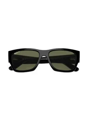 Ray-ban Carlos Rectangle-frame Sunglasses - Black
