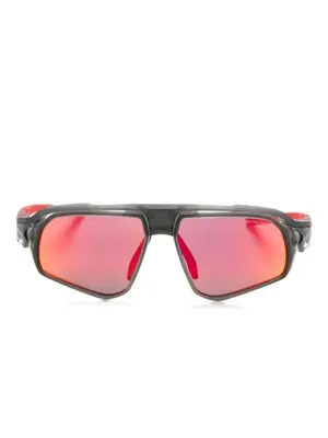 Nike Flyfree Biker-style Sunglasses - Grey