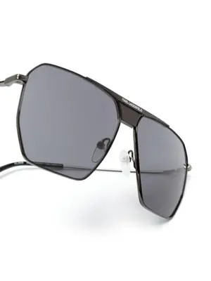 Karl Lagerfeld Logo-print Pilot-frame Sunglasses
