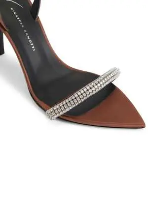 GIUSEPPE ZANOTTI Intriigo Galassia 90mm Rhinestone Sandals