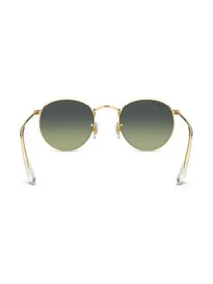 Ray-ban Round Frame Sunglasses - Gold
