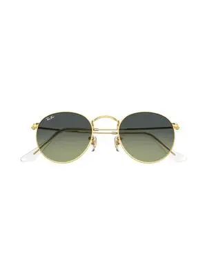 Ray-ban Round Frame Sunglasses - Gold