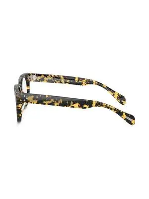 Oliver Spencer Afton Square-frame Glasses - Brown
