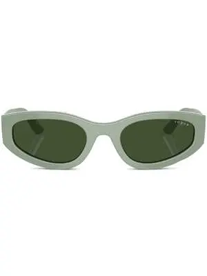 VOGUE EYEWEAR Logo-print Sunglasses - Green