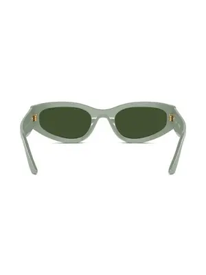 VOGUE EYEWEAR Logo-print Sunglasses - Green