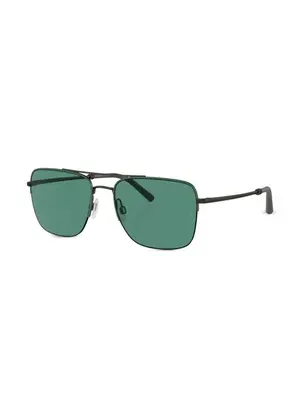 Oliver Spencer R-2 Square-frame Sunglasses - Green