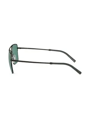 Oliver Spencer R-2 Square-frame Sunglasses - Green