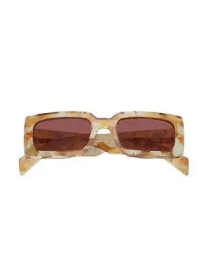 Prada Pr A07s Rectangle Sunglasses