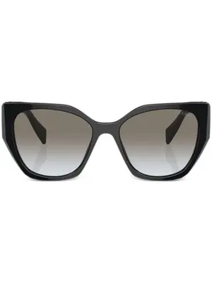 Prada Oversized Frame Sunglasses - Black