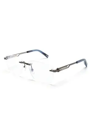 Chopard Logo-engraved Rimless Glasses