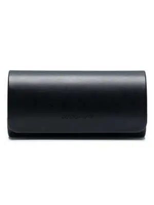 Giorgio Armani Oval-frame Sunglasses - Black