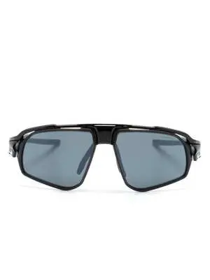 Nike Flyfree Navigator-frame Sunglasses - Black