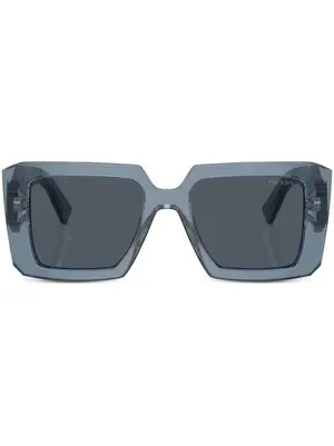 Prada Pr 23ysf Oversized Sunglasses - Grey