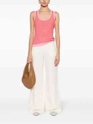 Jacob Cohen Speckle-knit Tank Top - Red