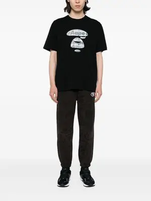 AAPE BY *A BATHING APE® Graphic-print Drawstring Track Pants