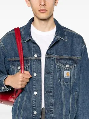 Carhartt Work In Progress Helston Denim Jacket - Blue