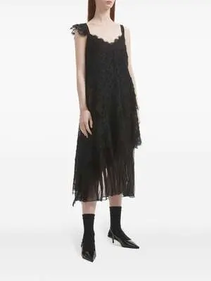 B+AB Lace-trimmed Midi Dress