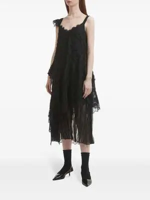 B+AB Lace-trimmed Midi Dress