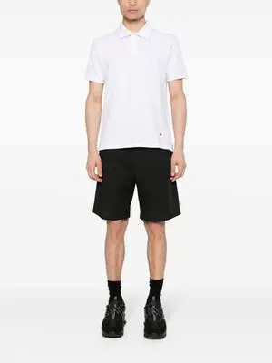 Just Cavalli Piqué-weave Polo Shirt - White
