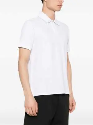 Just Cavalli Piqué-weave Polo Shirt - White