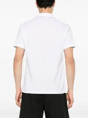 Just Cavalli Piqué-weave Polo Shirt - White