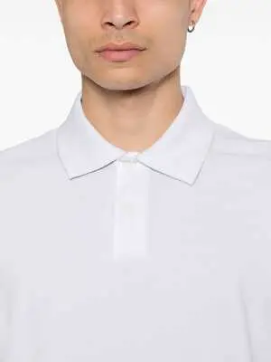 Just Cavalli Piqué-weave Polo Shirt - White