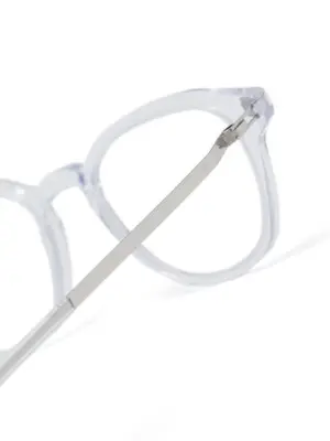 Mykita Yura Round Frame Glasses - White