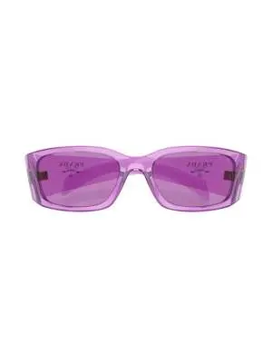 Prada Oval Frame Sunglasses - Pink