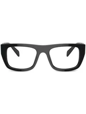 Prada Rectangle-frame Glasses - Black