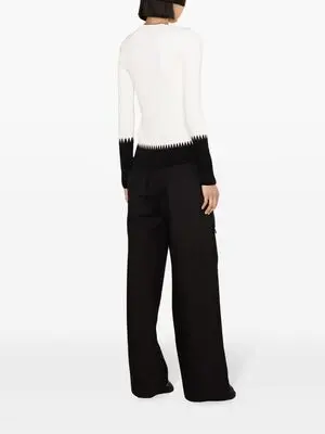 BOSS Fedrina Ribbed-knit Top