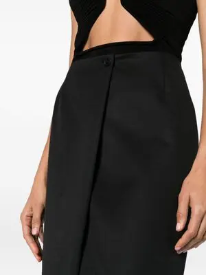 Givenchy Wrap-design High-waisted Skirt