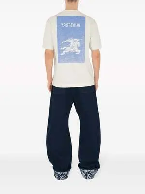 Burberry Equestrian Knight Cotton T-shirt