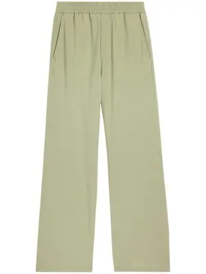 AMI Paris De Coeur Cotton Trousers - Green