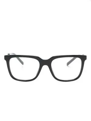 Giorgio Armani Wayfarer Frame Eyeglasses - Black