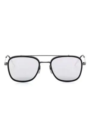 Thom Browne Pilot Frame Sunglasses - Black