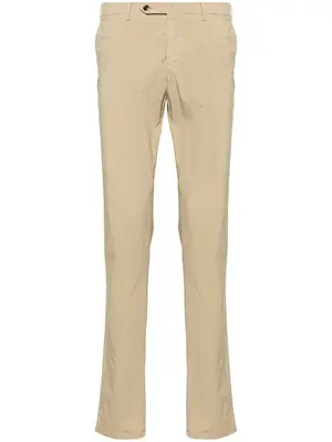 PT TORINO Mid-rise Slim-fit Trousers