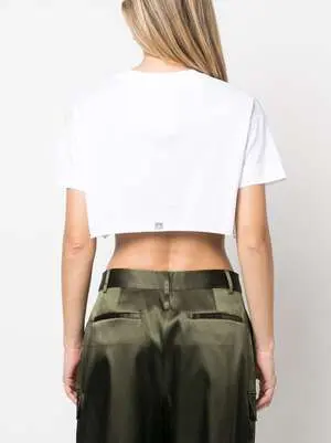 Givenchy Logo-print Cropped T-shirt