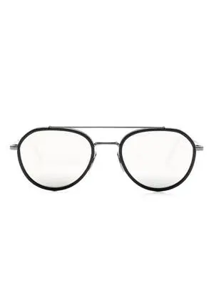 Thom Browne Pilot-frame Sunglasses - Black
