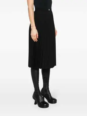 Givenchy 4g-plaque Pleated Midi Skirt
